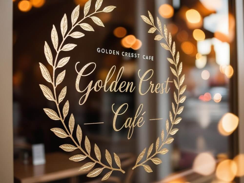 Gold Leaf Decals | Gold Leaf Vinyl Decals | Custom Designs